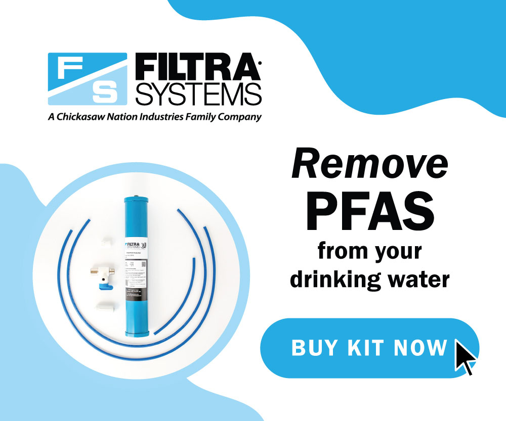 Filtra Systems launches residential PFAS Filter | Chickasaw Nation ...